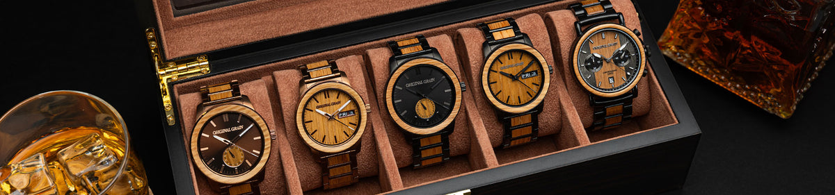 Top Shelf Whiskey Watches – Original Grain