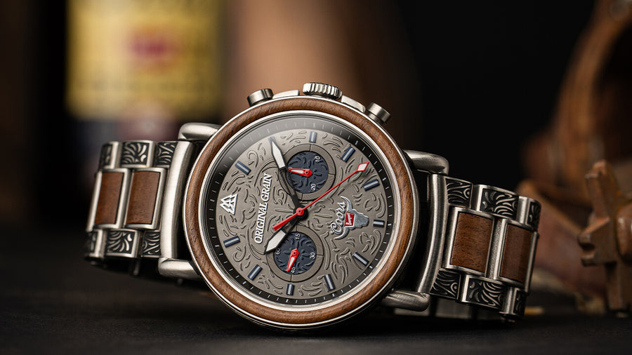 Coors Banquet Mechanical Chrono 44mm | Original Grain