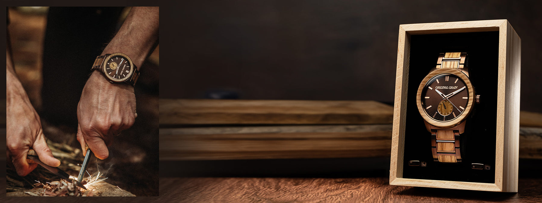 Handcrafted Wood and Steel Watches. Made for Time Well Spent ...