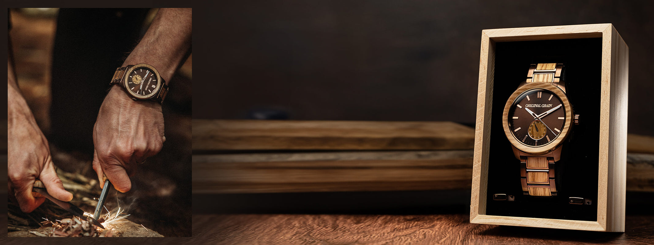 Handcrafted Wood and Steel Watches. Made for Time Well Spent ...