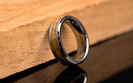 Brewmaster Silver Single Barrel Beveled Ring – Original Grain