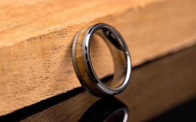 Brewmaster Silver Single Barrel Beveled Ring – Original Grain