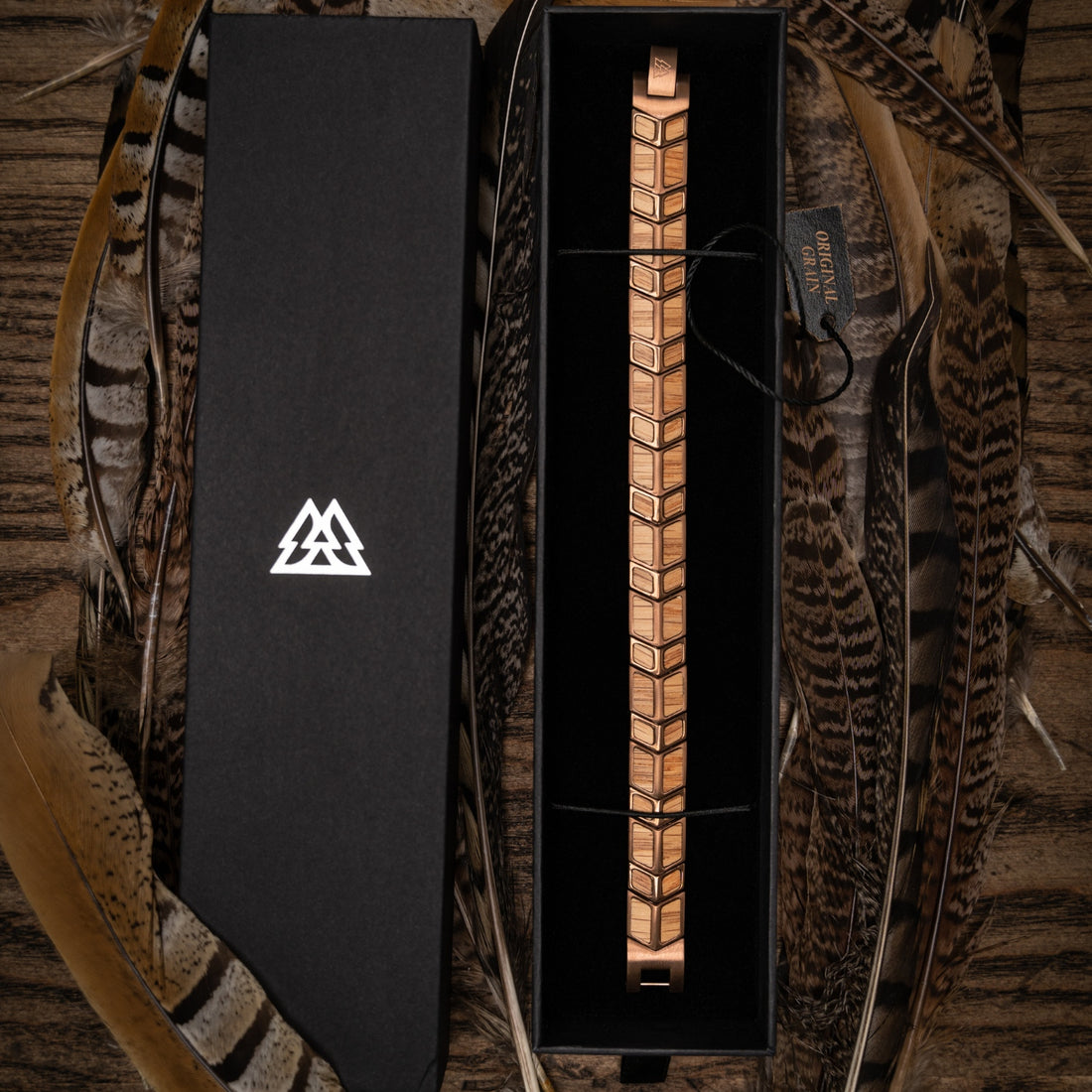 Whiskey Espresso Arrow Bracelet – Original Grain