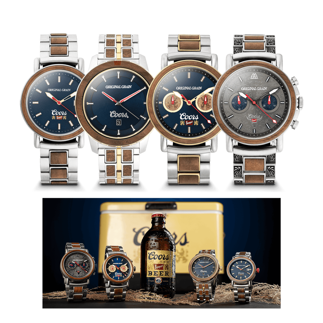 Coors Watch Collector's Bundle – Original Grain