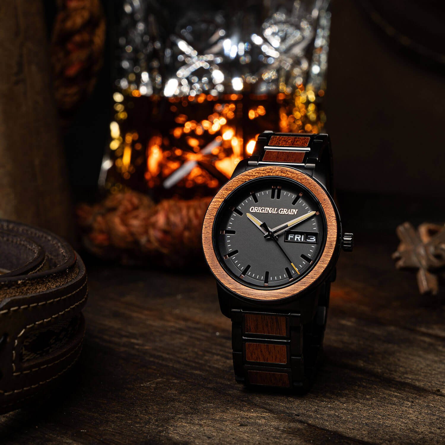 Sapele Black Barrel 42mm | Original Grain