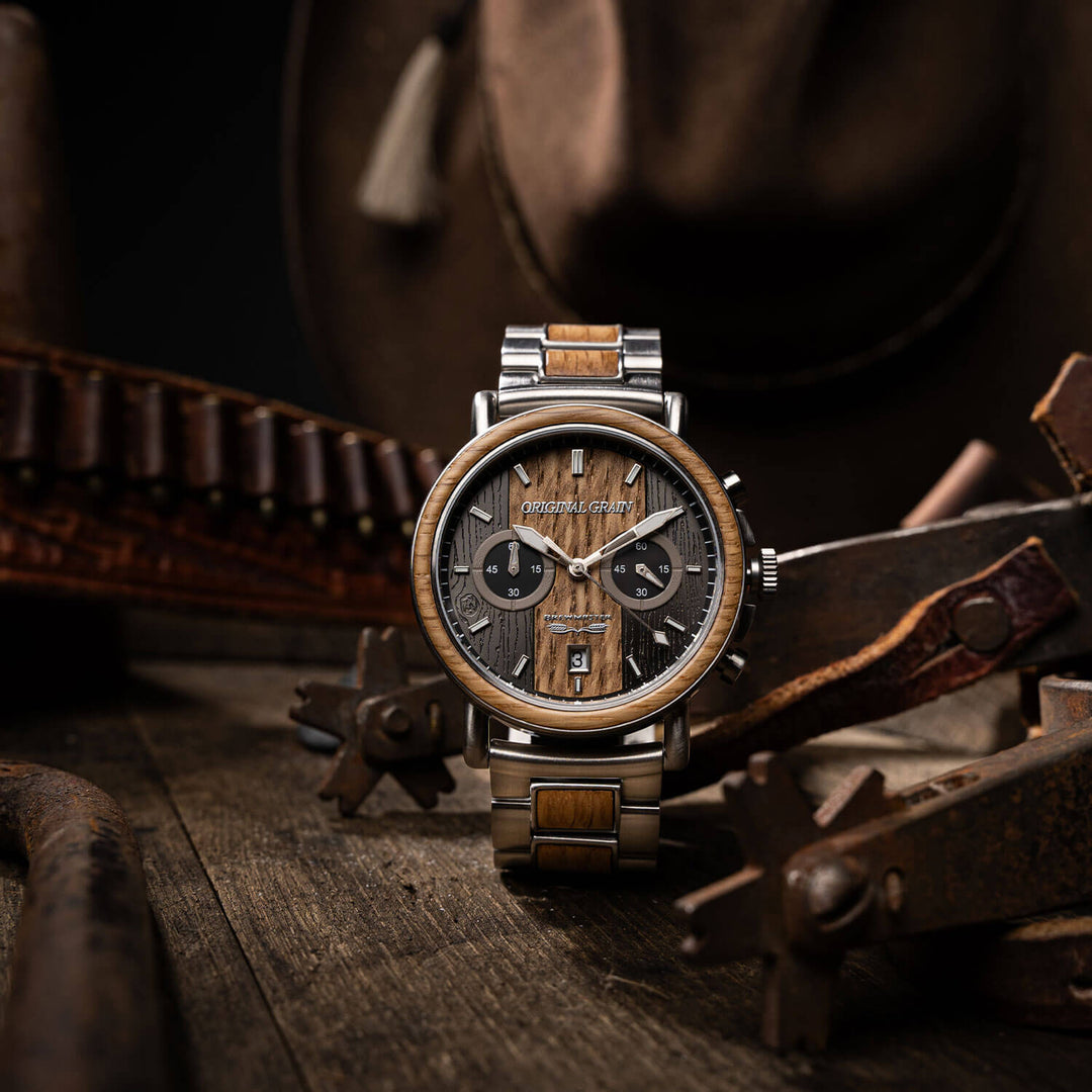 Brewmaster Silver Chrono 44 – Original Grain