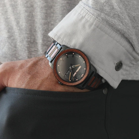 Sapele Black Barrel 42mm | Original Grain